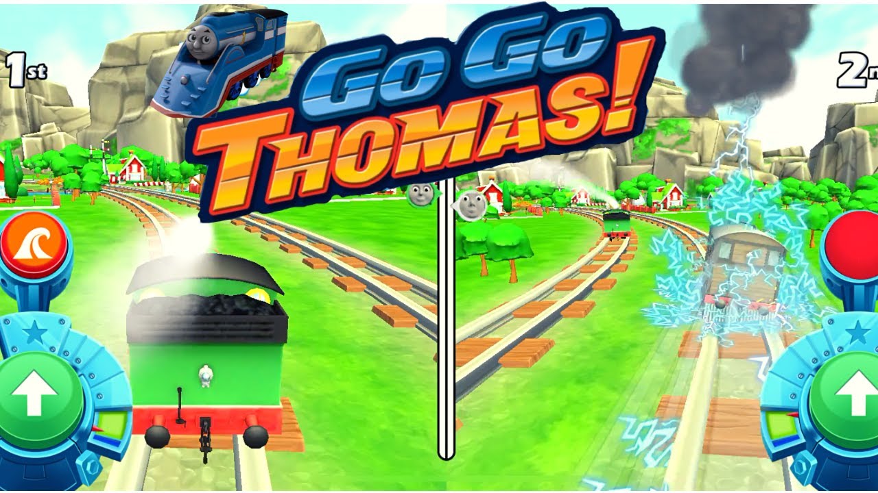 Playing GoGo Thomas. Thomas and his friends are racing against each ...