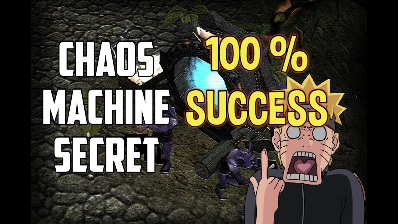 CHAOS MACHINE SECRET | 100% CHANCE? | MU BATTLEGROUNDS - YouTube