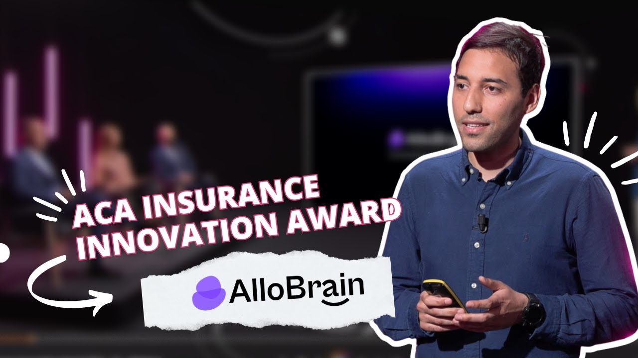 ACA Insurance Innovation Award 2023 : AlloBrain - YouTube