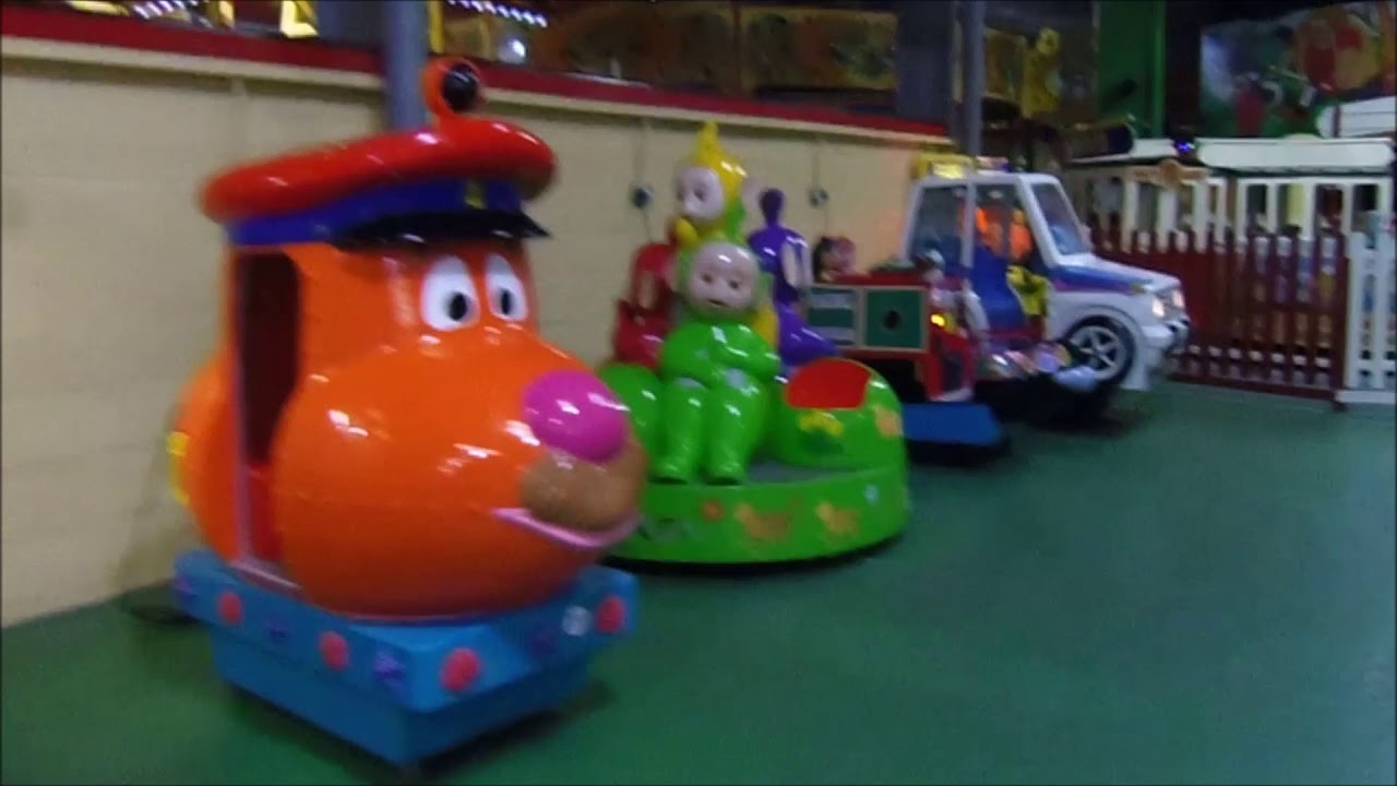 Folly Farm Adventure Park Vintage Funfair Walkthrough - YouTube