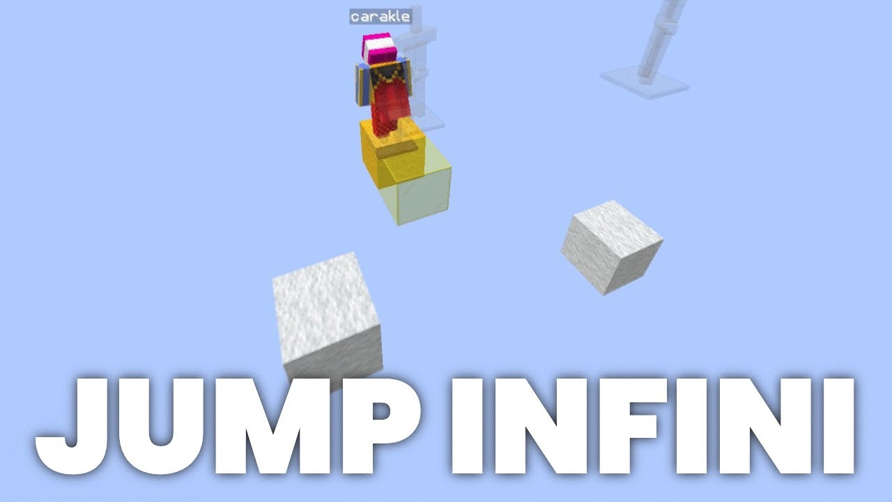 JUMP INFINI sans PLUGINS (Dev Serveur Vanilla Minecraft #03) - YouTube