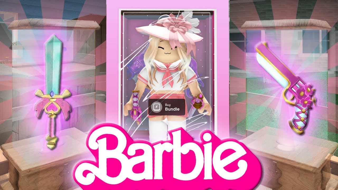 New BARBIE BUNDLE in MM2 | Murder Mystery 2 - YouTube