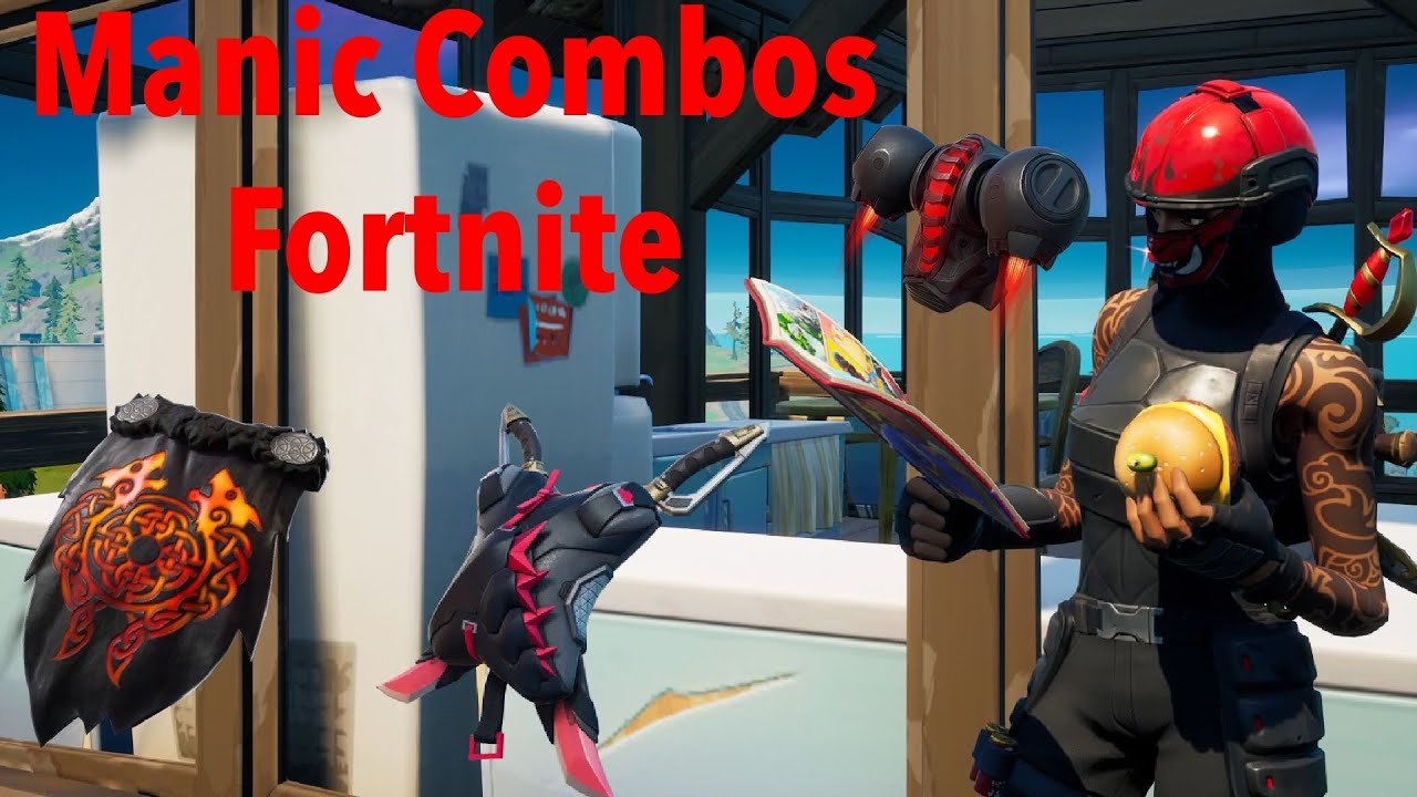 Manic Skin BEST Combos - Fortnite. - YouTube