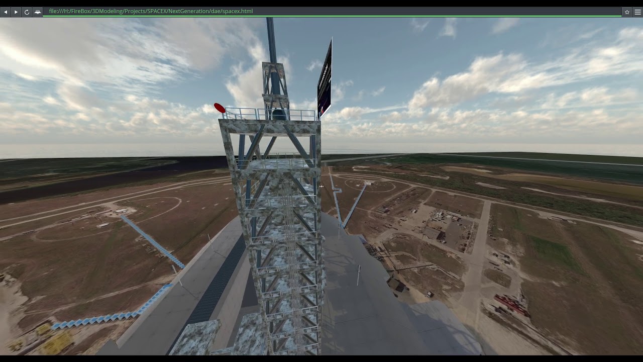 Testing SpaceX Heavy Launch Simulator for VR - YouTube