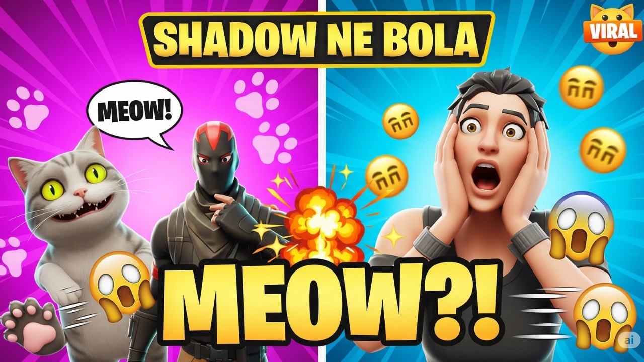 Shadow🐱Ne Bola MEOW?! Fortnite #FortniteMemories #ShadowNeBolaMeow # ...