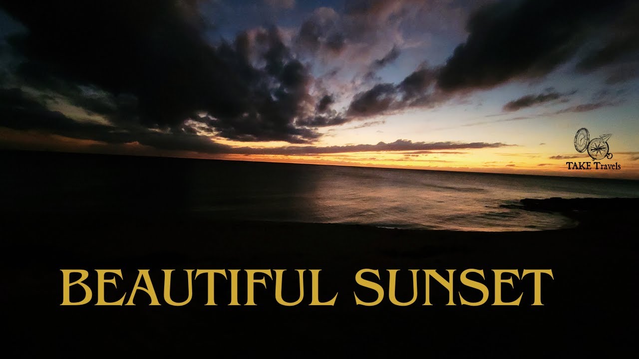 Stunning Sunset at Ocean Cay MSC Private Island - YouTube