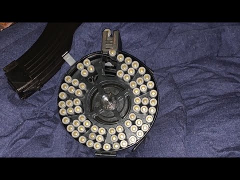 How to load 76 rounds into a Norinco 75 round drum magazine! - YouTube