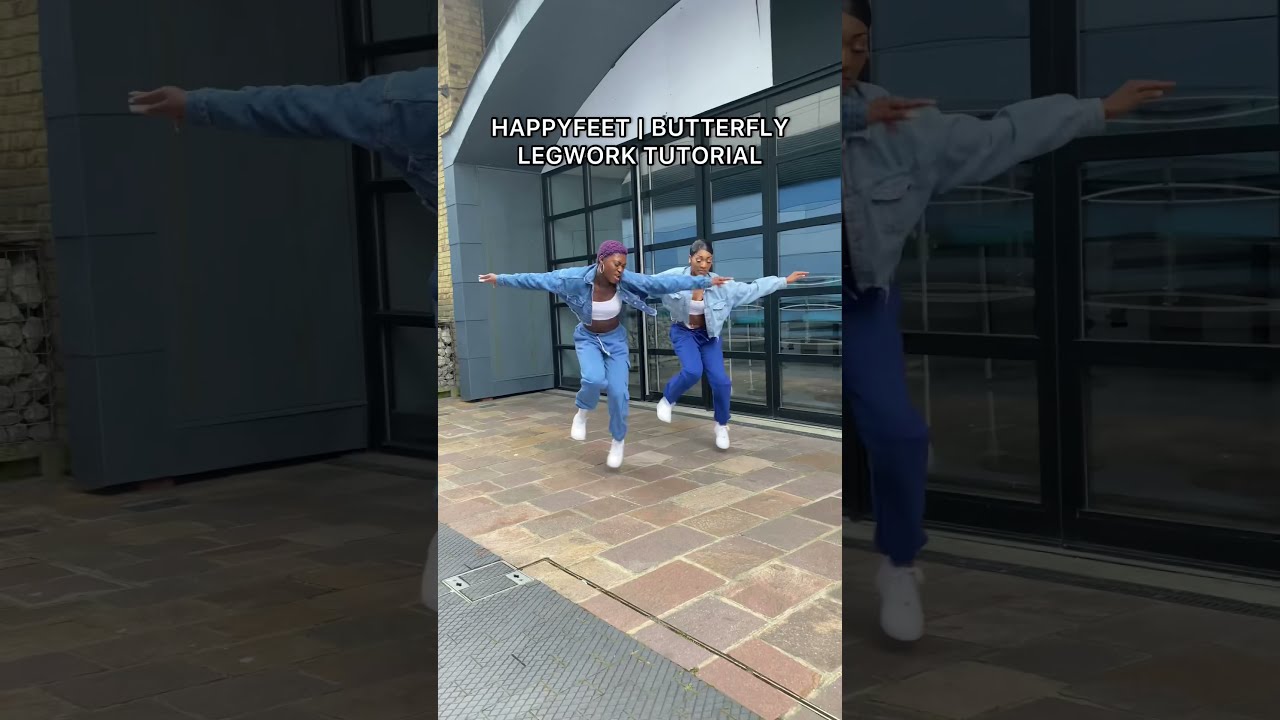 How to do Happyfeet | Butterfly Legwork Dance Tutorial (Simpler Version) - YouTube