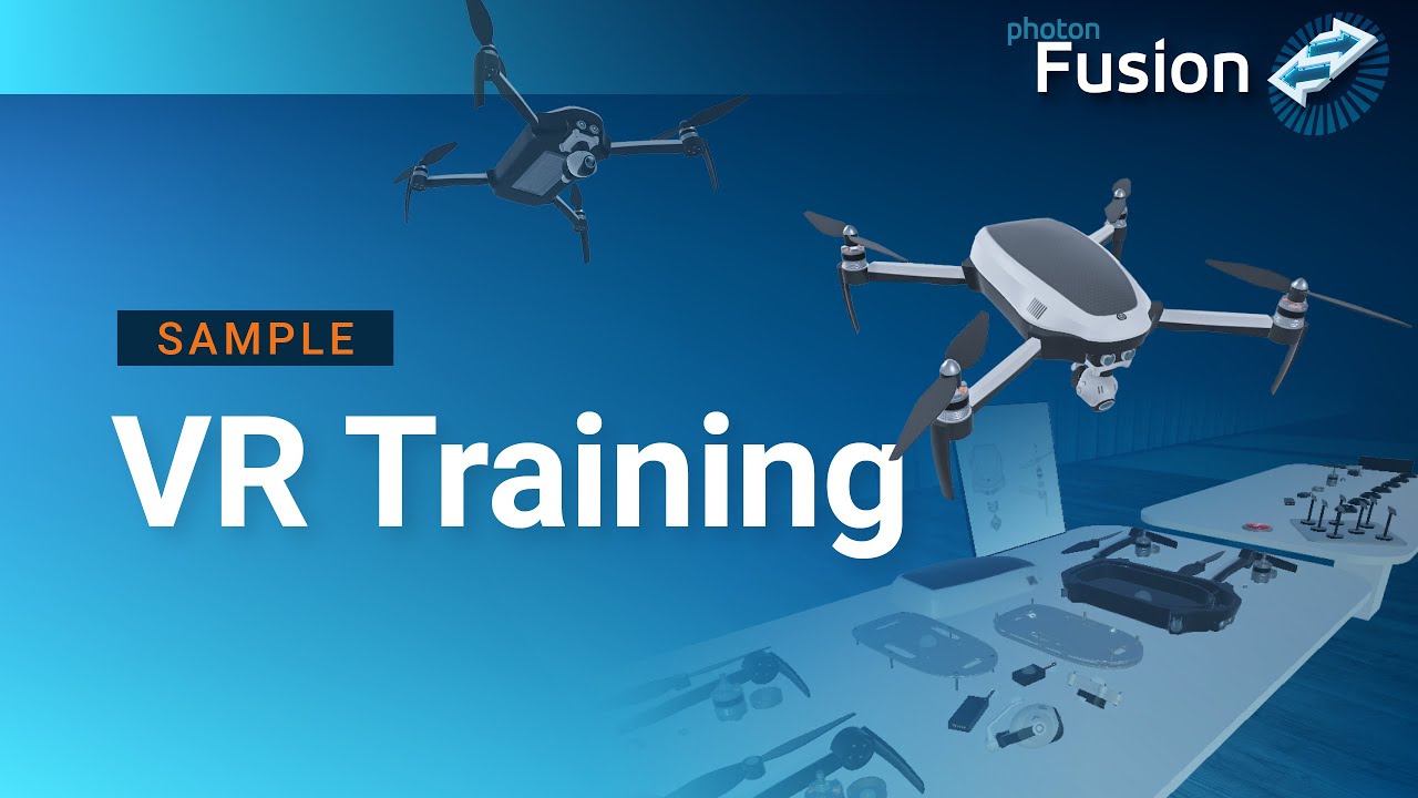 VR Training - Photon Fusion - Sample - Drone Example - YouTube