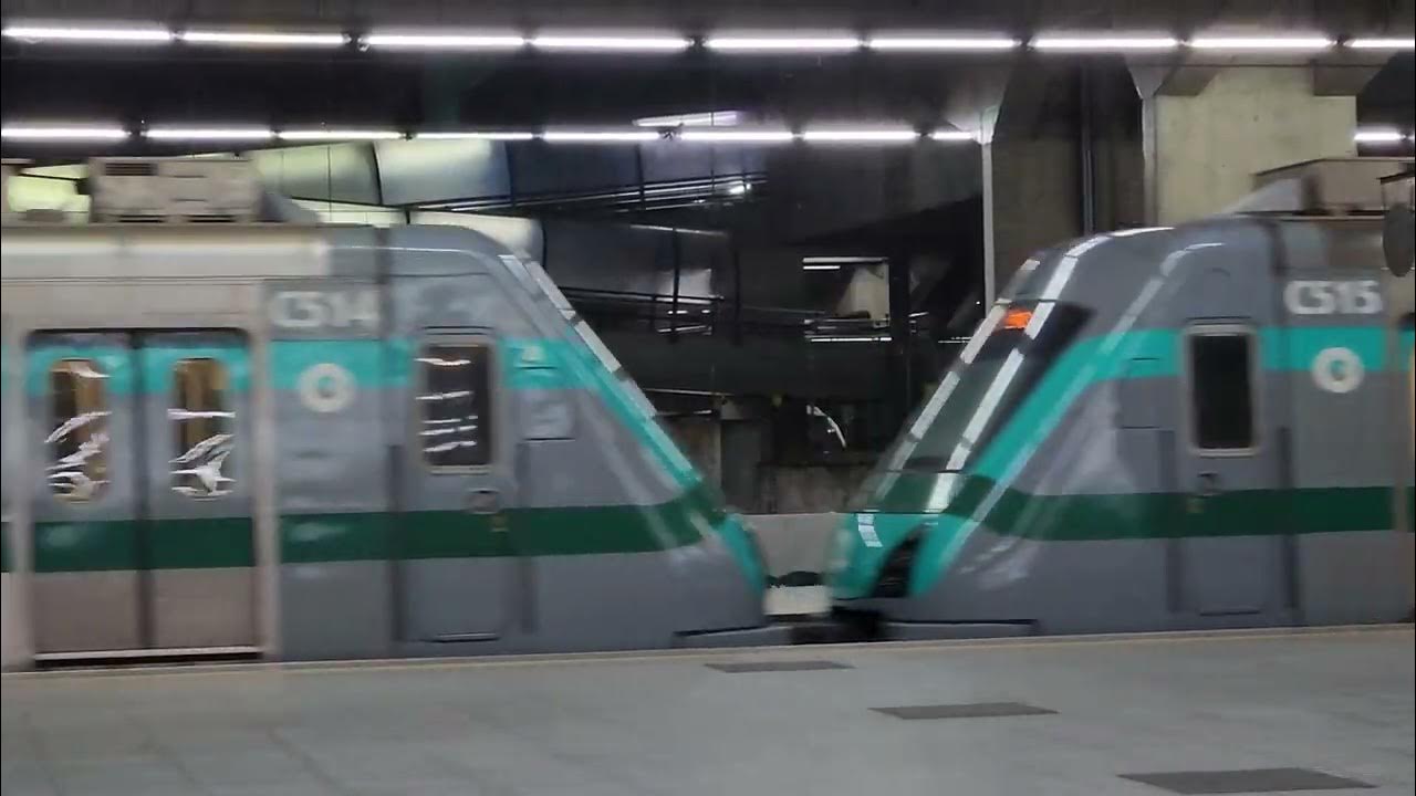 Série C (C51) chegando em Barra Funda - YouTube