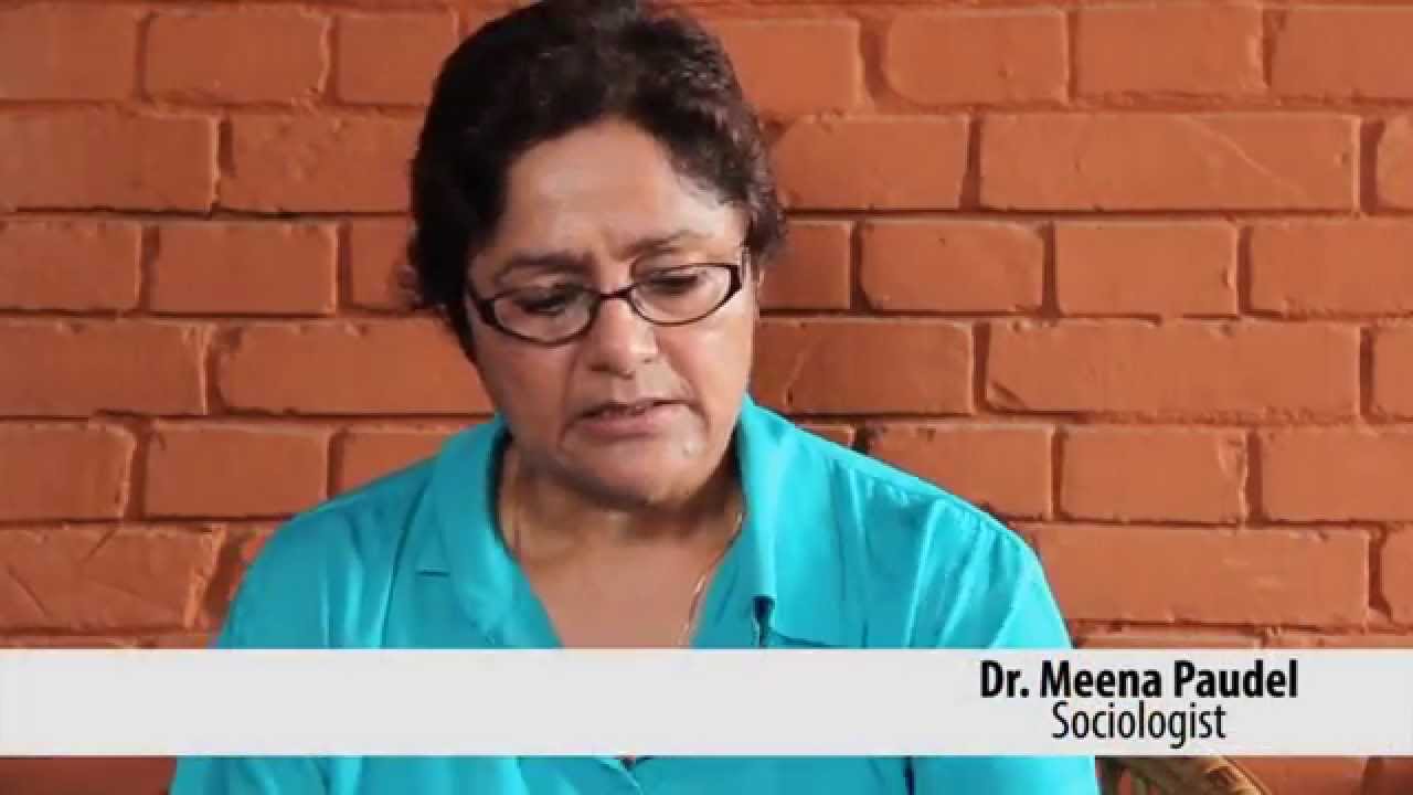 Sociologist Dr. Meena Paudel in Nepal Chautari - YouTube