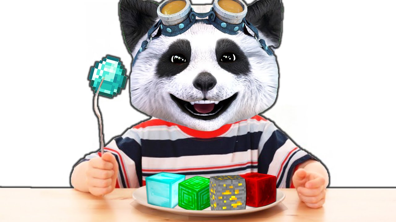 MINECRAFT, DAR POT SA MANANC DOAR MINEREURI - YouTube