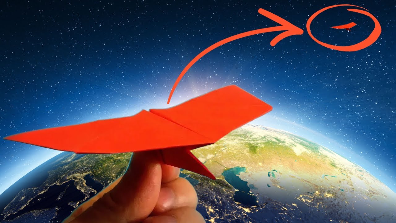 How to Make a Flying Paper Airplane Spaceship from Avengers Marvel DIY ...