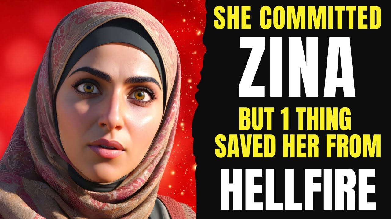 SHE DID ZINA, BUT 1 THING SAVED HER FROM HELLFIRE, ALLAH FORGAVE HER ...