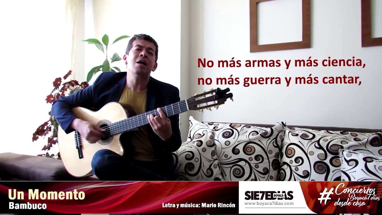 Mario Rincón en #ConciertosBoyacáSieteDíasDesdeCasa | Boyacá Siete Días ...