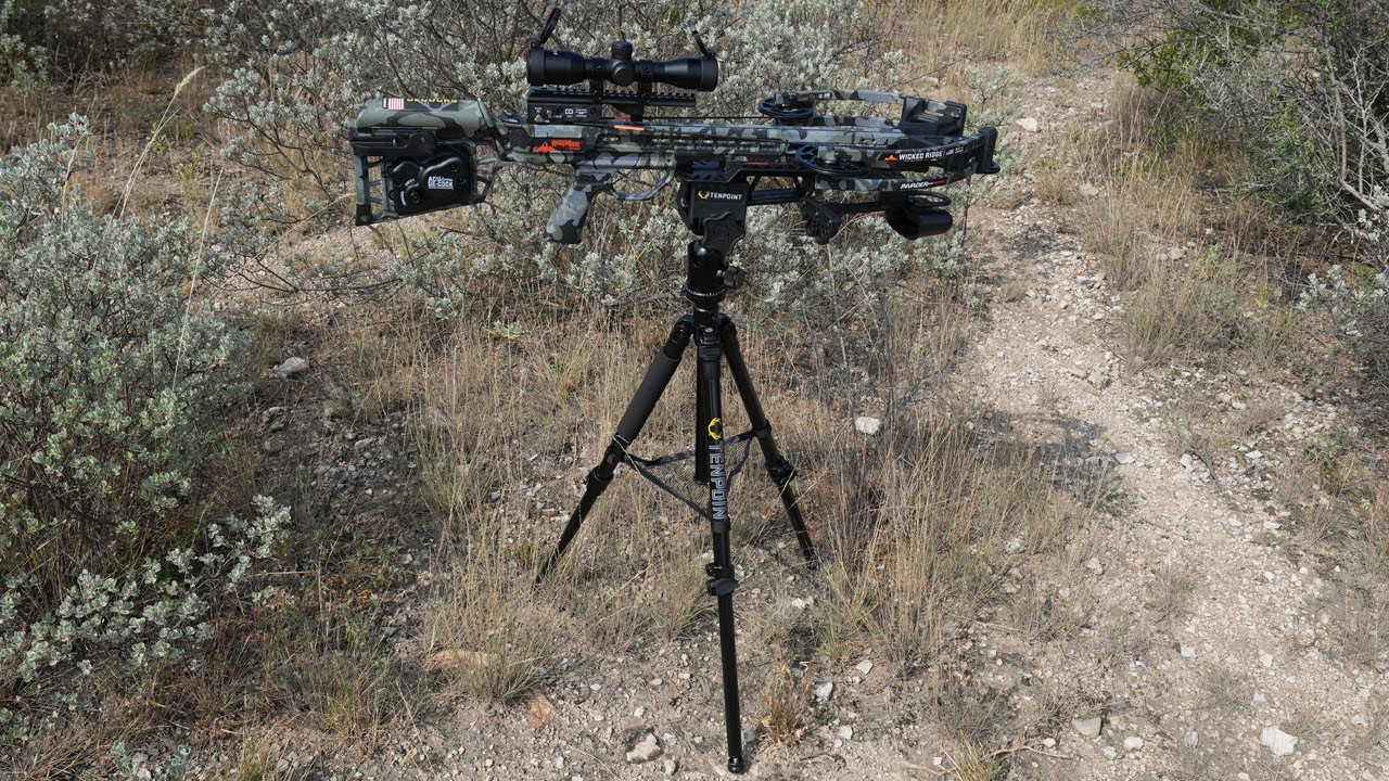 TenPoint Crossbows Debuts the Axis XL Carbon Tripod - YouTube