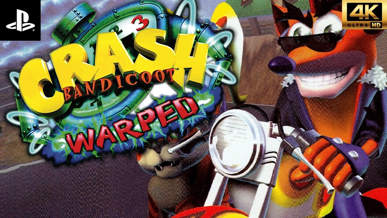 Crash Bandicoot 3: Warped (PS1) 105% Full Gameplay | 4K - YouTube