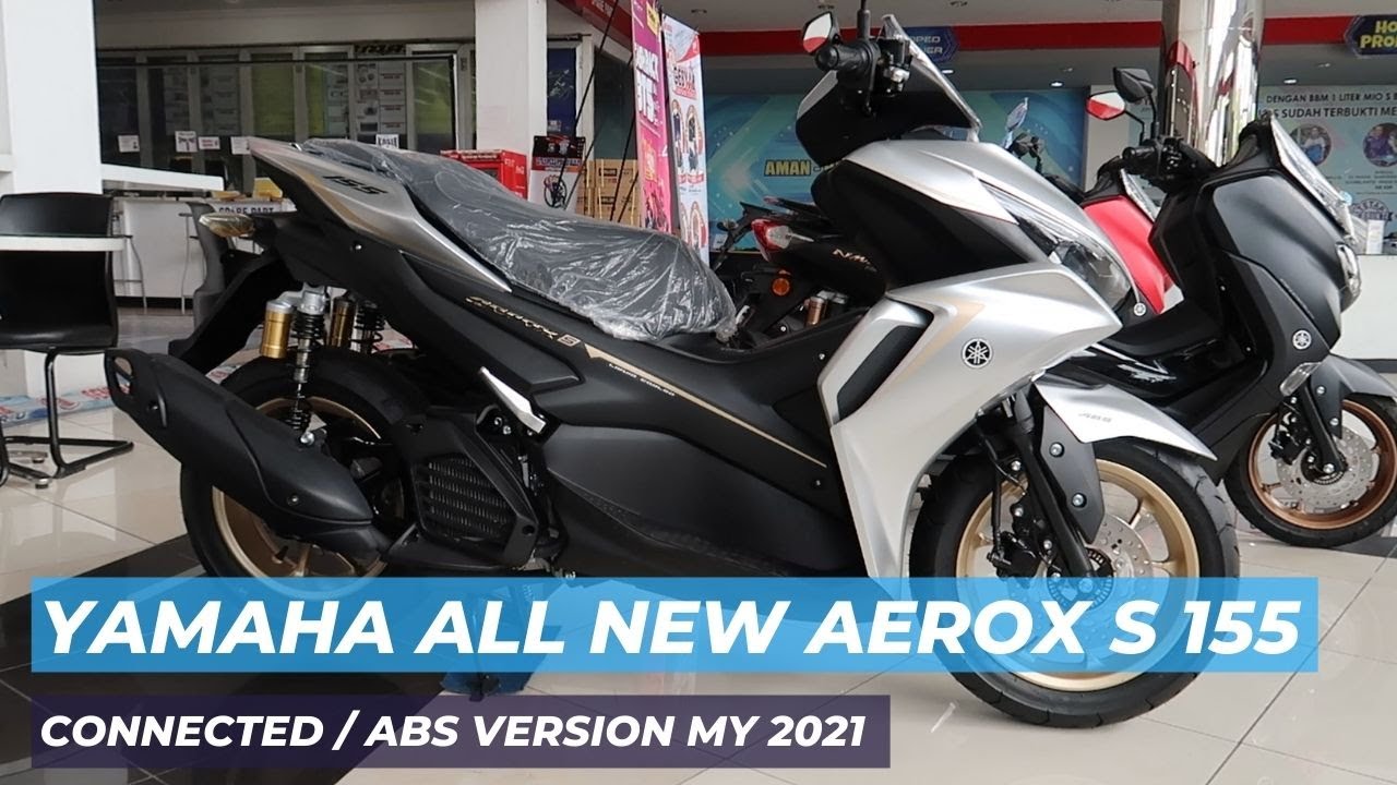 Yamaha All New Aerox S 155 Connected / ABS Version - Prestige Silver ...