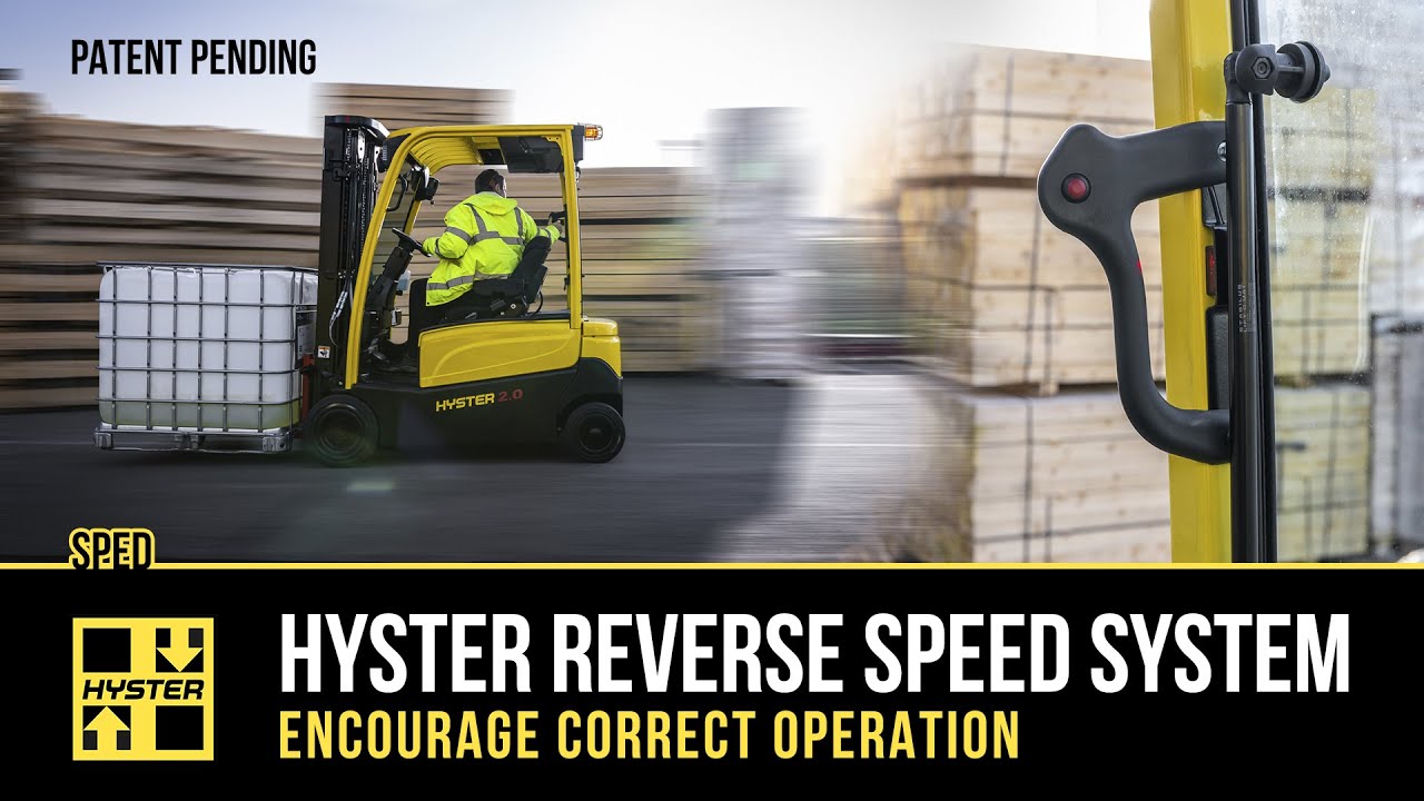 Hyster® Reverse Speed System - Encourage Correct Operation - YouTube