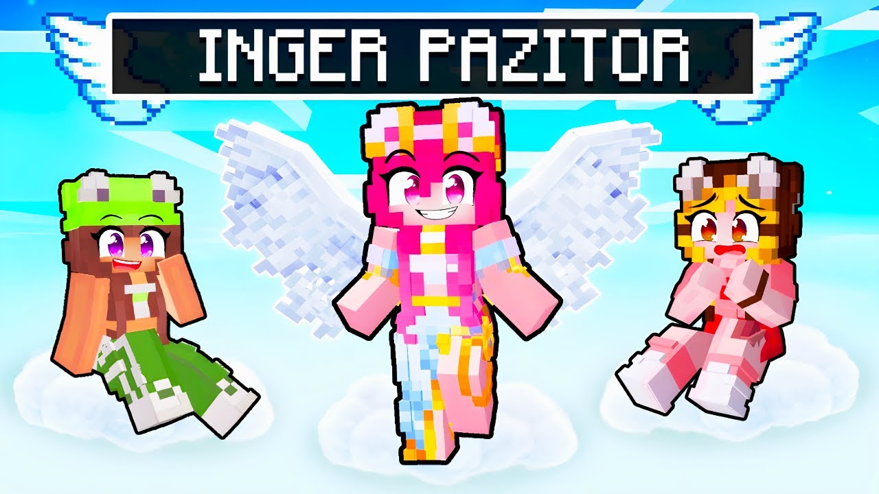 Sunt un INGER *PAZITOR* in Minecraft! - YouTube