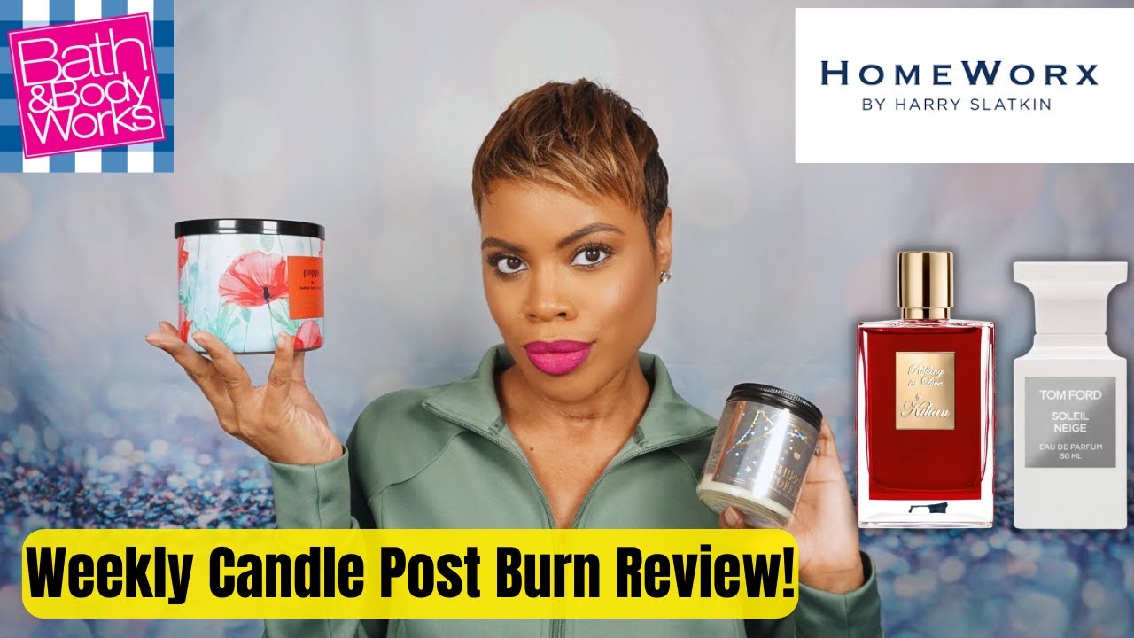 Weekly Candle Post Burn Review #86 - YouTube