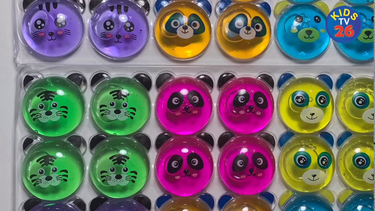 Slime Video 48 Pack Fluffy & Stretchy Animal Mud Slime Putty - YouTube