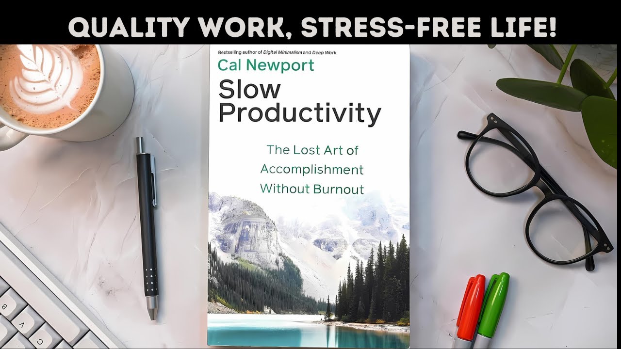 Cal Newport's Slow Productivity Guide: Quality Work, Stress-Free Life ...