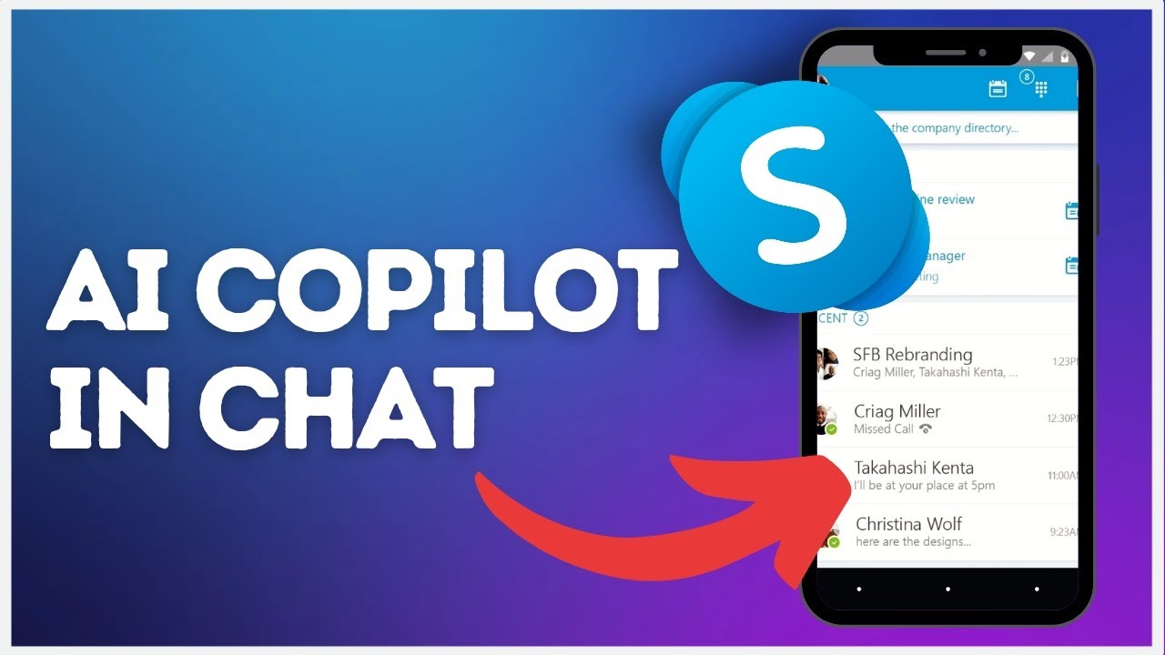 How to use AI copilot on Skype? - YouTube