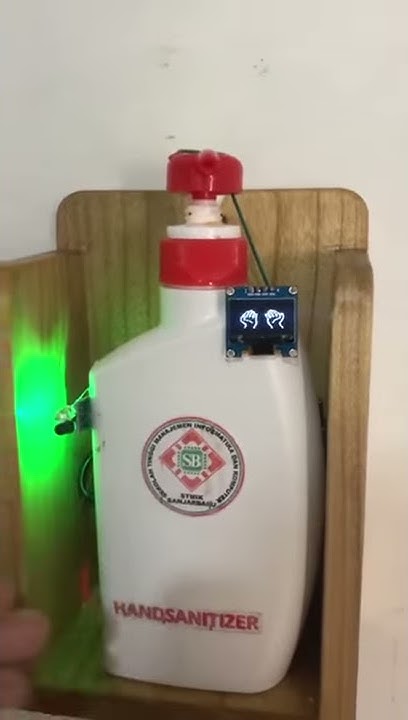 Prototype Sistem Hand Sanitizer Otomatis Berbasis Arduino Uno - YouTube