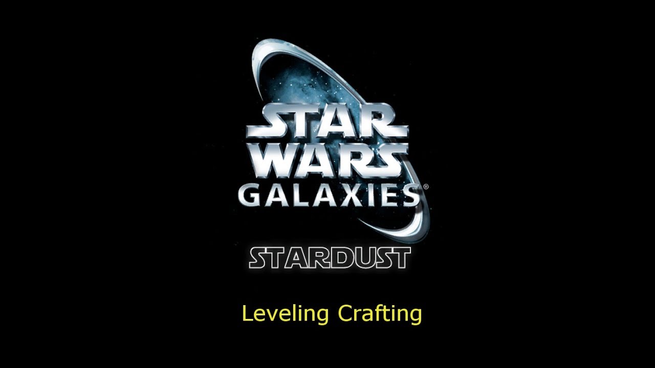 Leveling Crafting in StarDust And Using GalaxyHarvester - YouTube