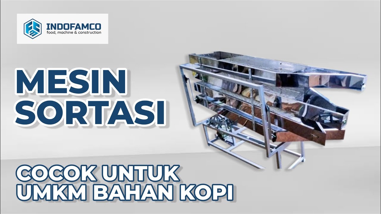 Ga perlu ribet dalam memilah biji kopi, dengan Mesin Sortasi biji kopi ...