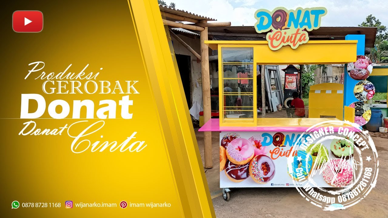 produksi-gerobak-donat - YouTube