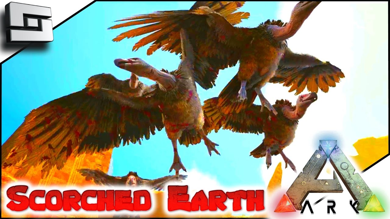 ARK: Scorched Earth - VULTURE ARMY! E38 ( Ark Survival Evolved Gameplay ...