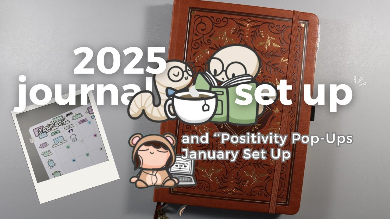 2025 Journal Set up and January Set Up - YouTube