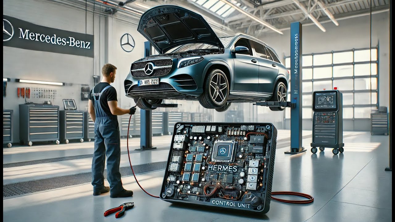 How to Remove and Install the Hermes Control Unit in Mercedes-Benz ...
