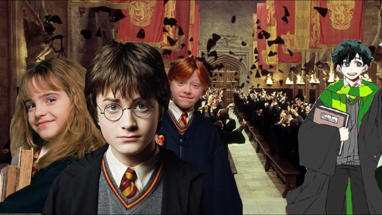 Wizard Deku in Hogwarts Book 1 Part 9 TextingStory - YouTube