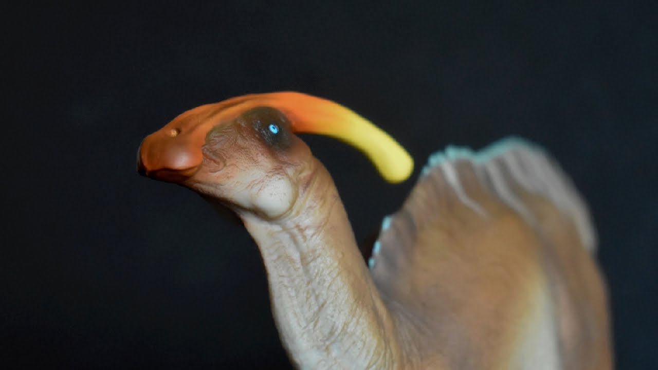 PNSO Parasaurolophus Out of Box | 4K | Dinosaur Figure - YouTube