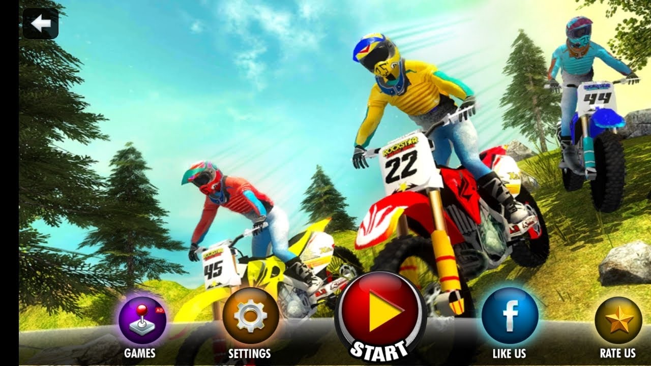 uphill offroad motorbike rider multiplayer-Motorcyle race motorcross ...