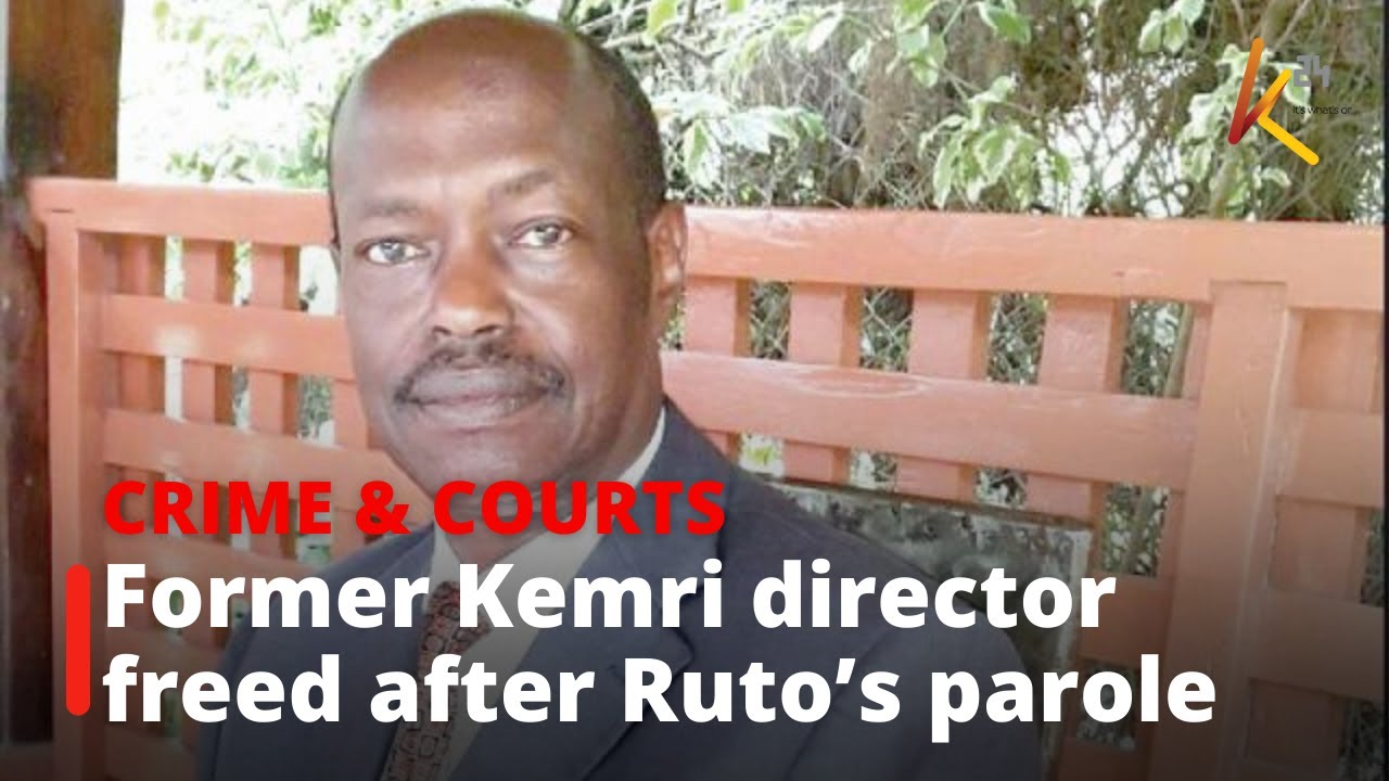Former Kemri director Davy Koech freed after Ruto’s parole - YouTube