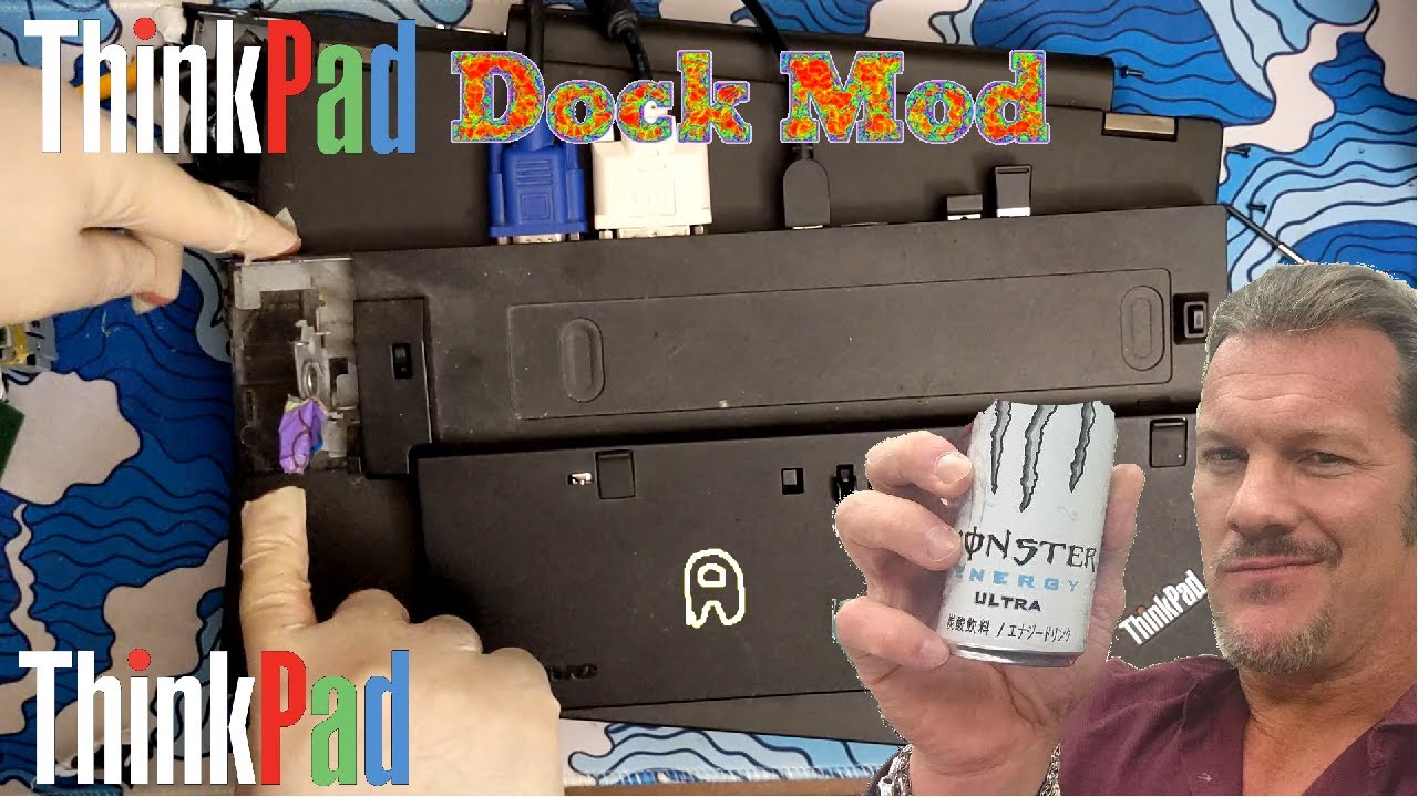 The Forbidden ThinkPad Dock Mod (40A1 Airflow Mod for T440P) - YouTube