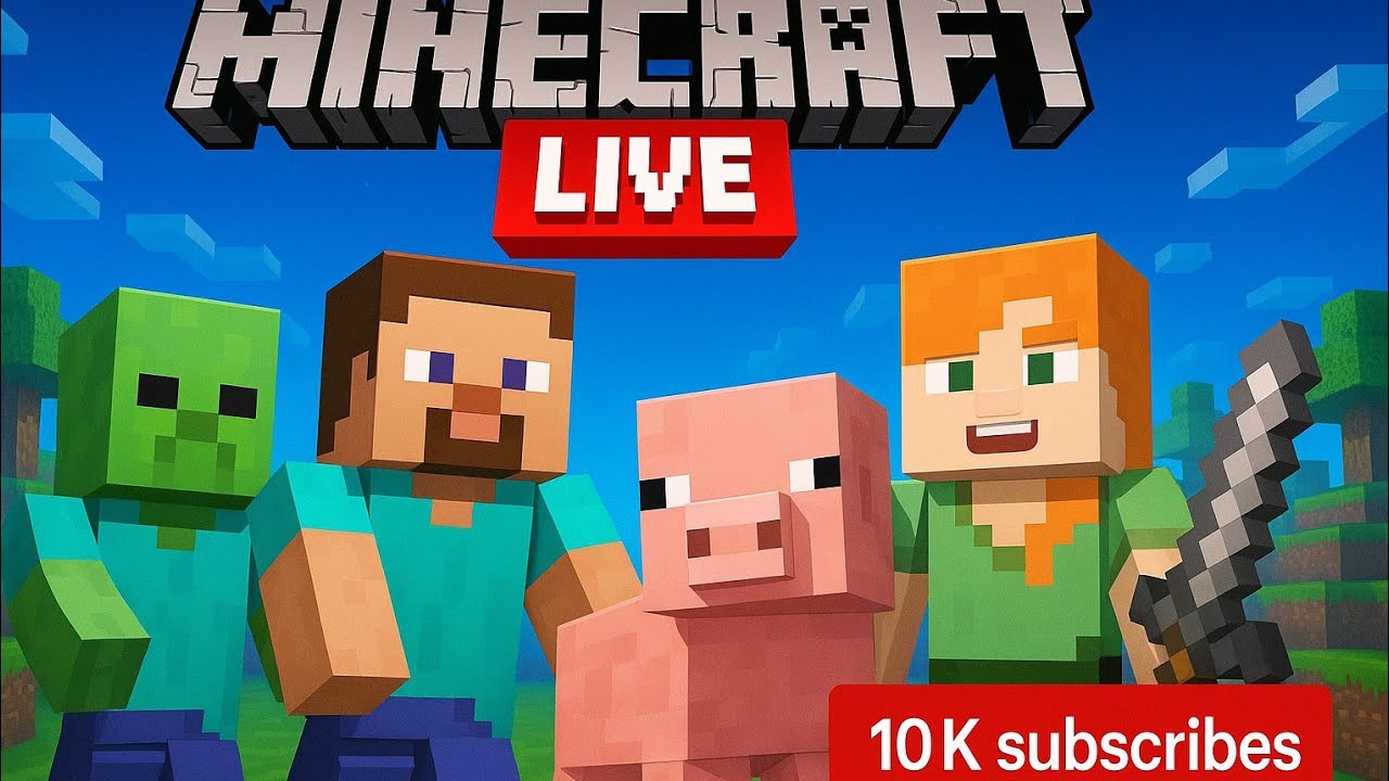 Minecraft live stream unknown server 😢 😎 series 3 - YouTube