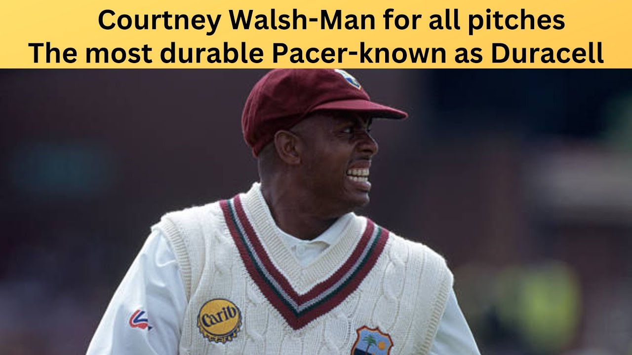 Courtney Walsh-Man for all pitches-The most durable Pacer-known as ...