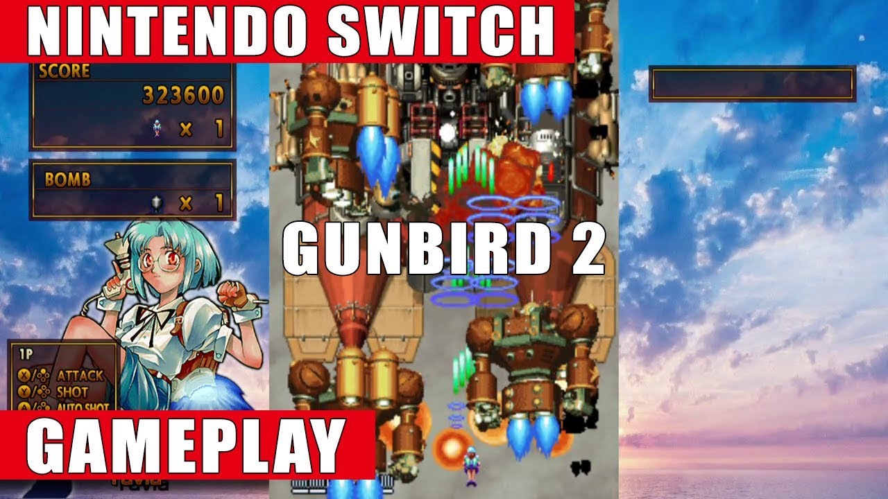 Gunbird 2 Nintendo Switch Gameplay - YouTube