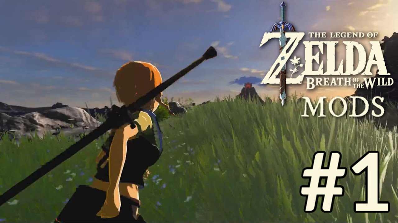 Linkle part à l'aventure ! - Zelda Breath of the Wild MODS #1 - YouTube