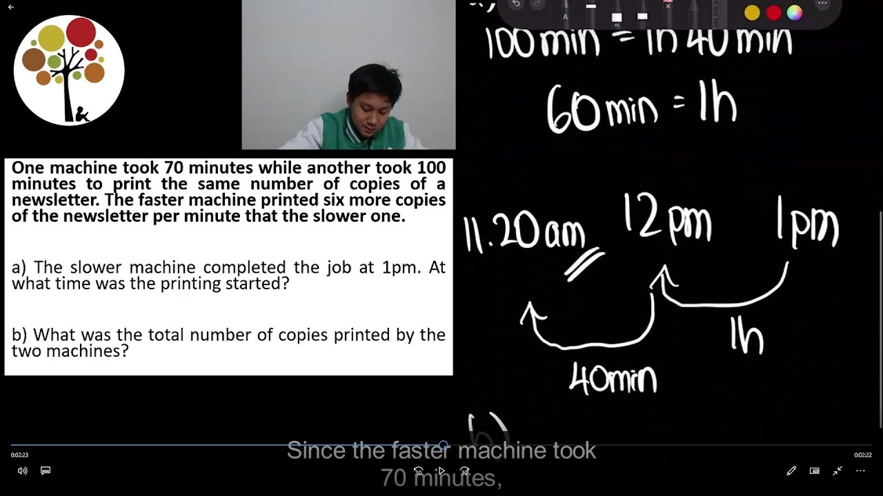 Ahsan Demolishes past-year PSLE Mathematics Speed question! - YouTube