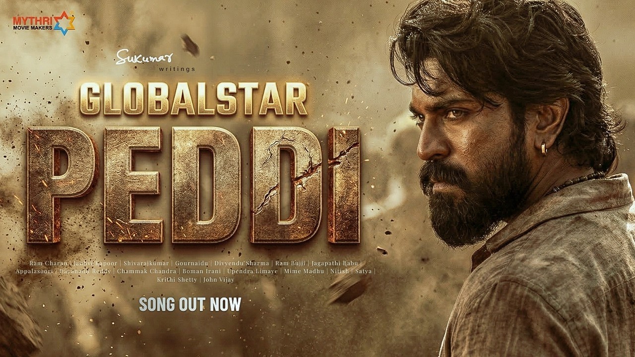 Peddi Official(4k) Heroic Song | Ram Charan | Janhvi Kapoor | A R ...