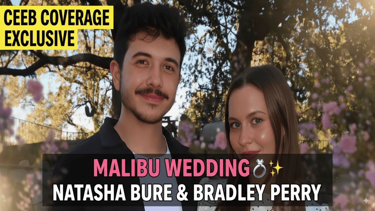 Natasha Bure Marries Bradley Steven Perry in a Romantic Malibu Garden ...