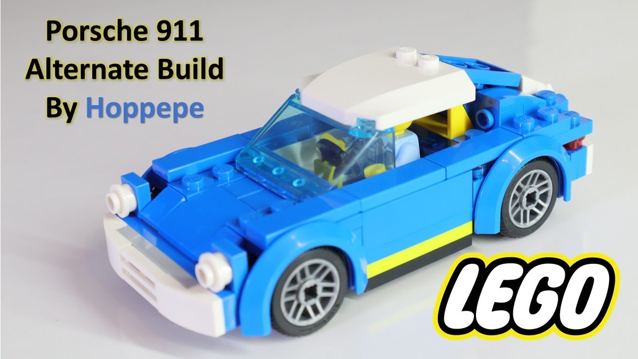 Lego City - Porsche 911 Speed Build | MOC by hoppepe | 60312 Alternate ...