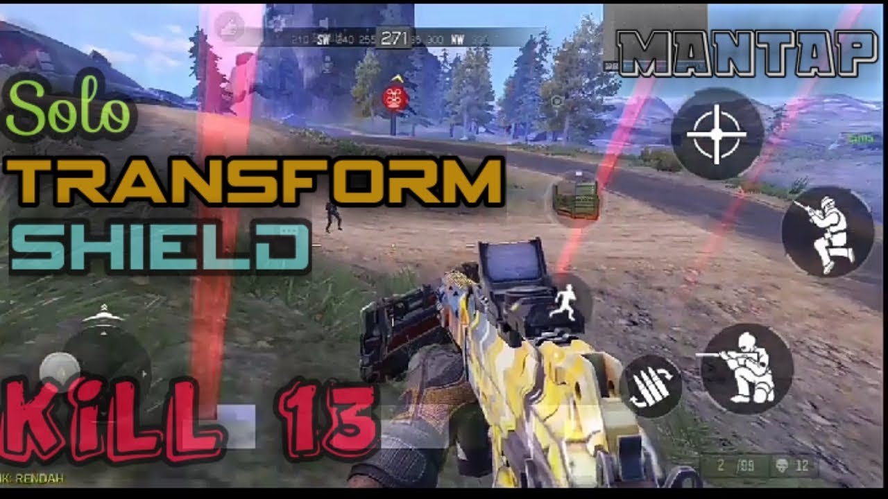 Solo Menggunakan Transform Shield Musuhnya Buta | Battle Royal |Call Of ...