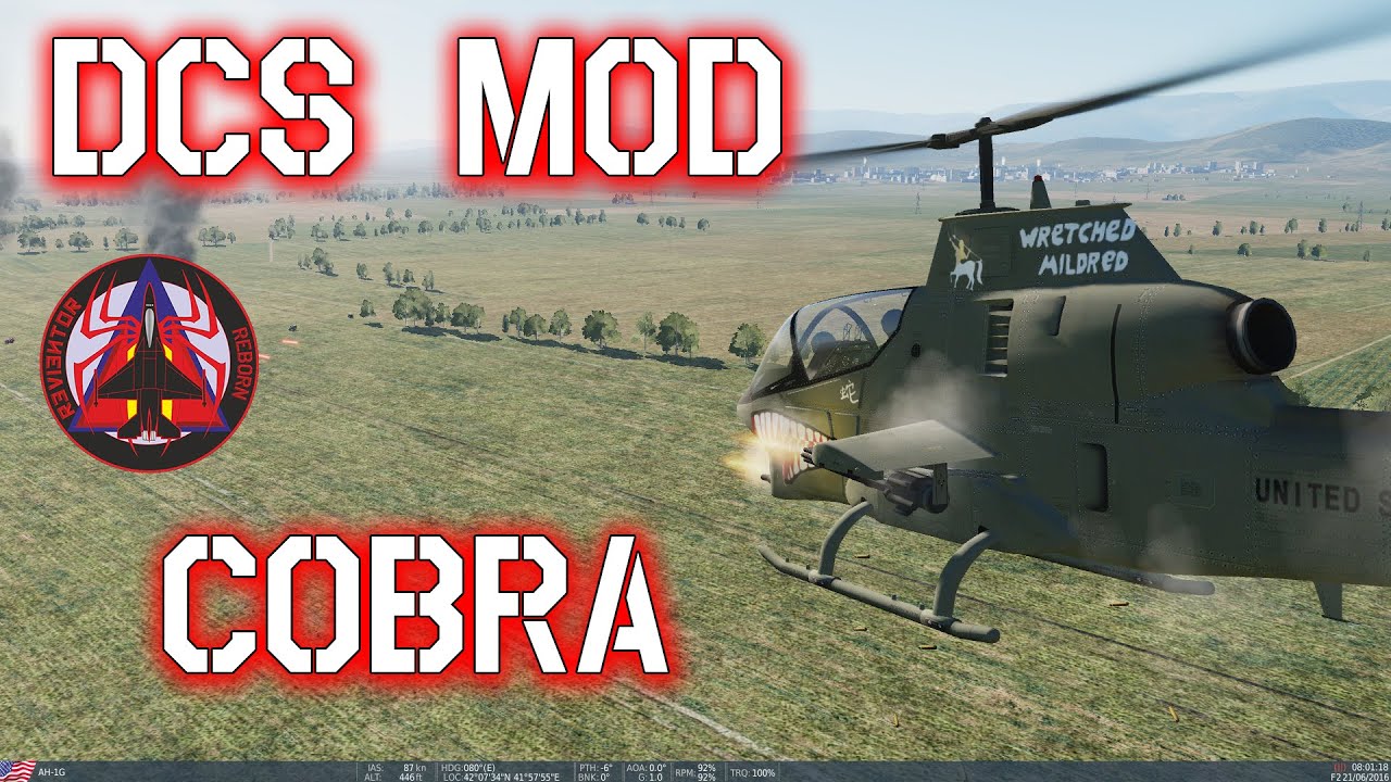 DCS COBRA - MOD GRATIS HELICOPTERO REALISTA - YouTube